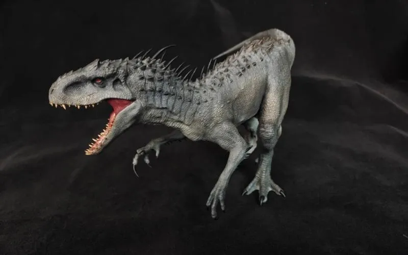 The movie Jurassic World 1: genetically modified hybrid dinosaur ...
