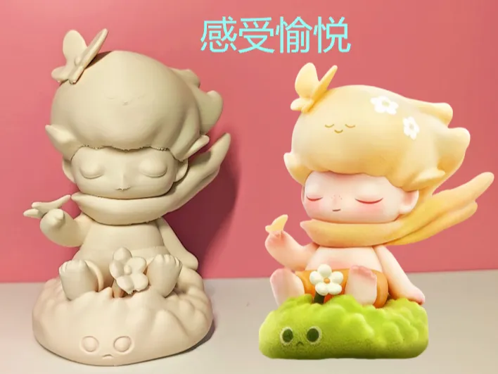 泡泡玛特DIMOO在你身边_感受愉悦 - 免费 3D 打印模型 - MakerWorld