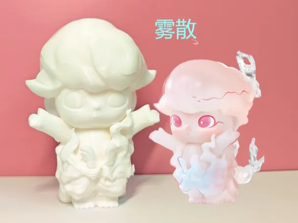 DIMOO Natural Shapes - Mist Dissipates - Free 3D Print Model - MakerWorld