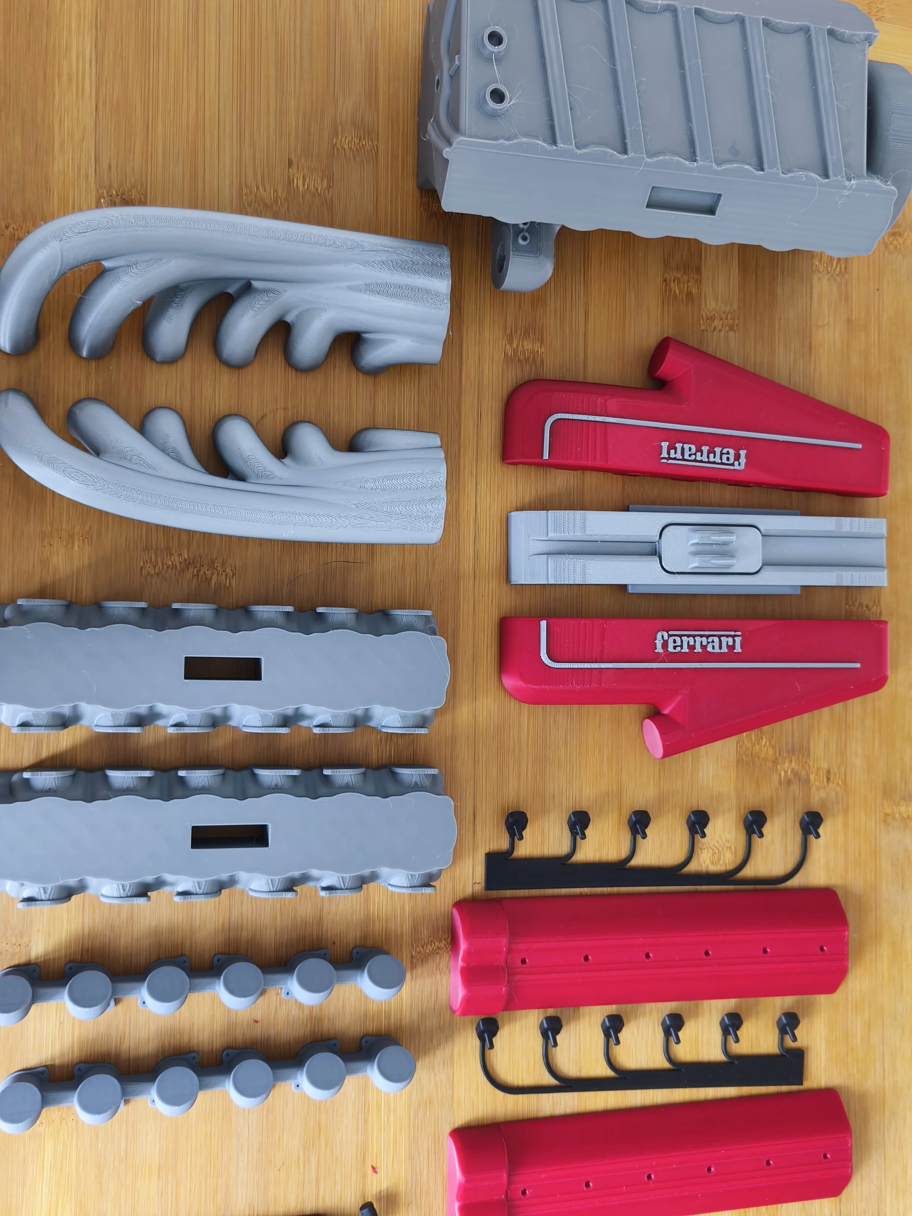 Motor ferrari V12 - Free 3D Print Model - MakerWorld
