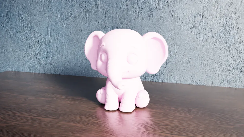 Chibi Elephant by Marjers MakerWorld: Download Free 3D Models
