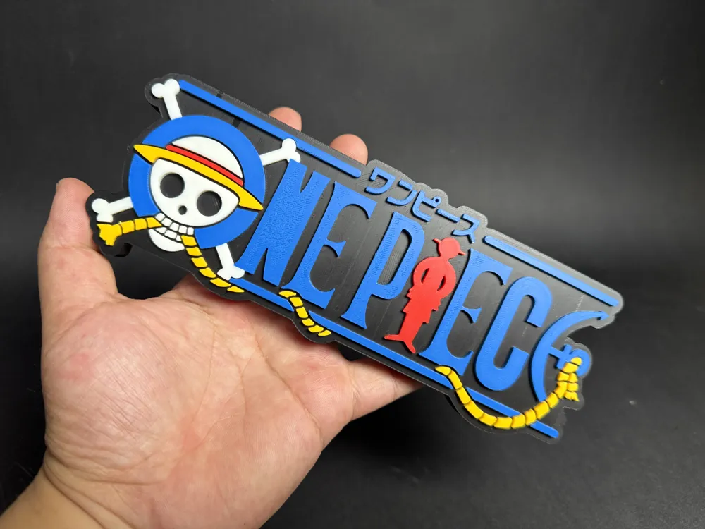 One Piece logo sign, One Piece logo sign - Free 3D Print Model - MakerWorld