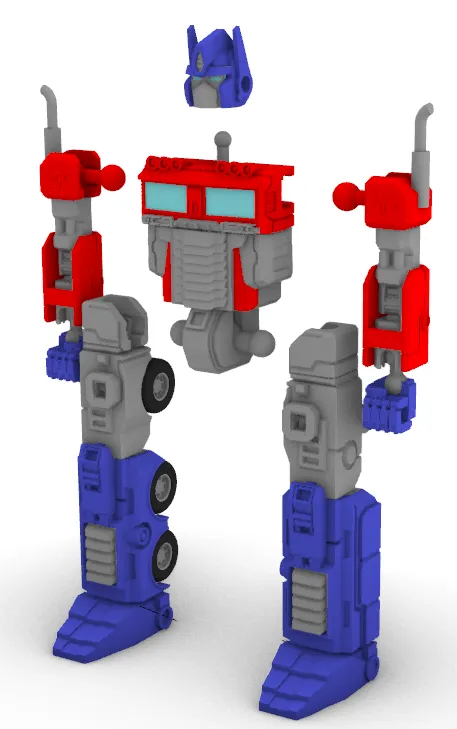 Transformer Optimus prime - Free 3D Print Model - MakerWorld