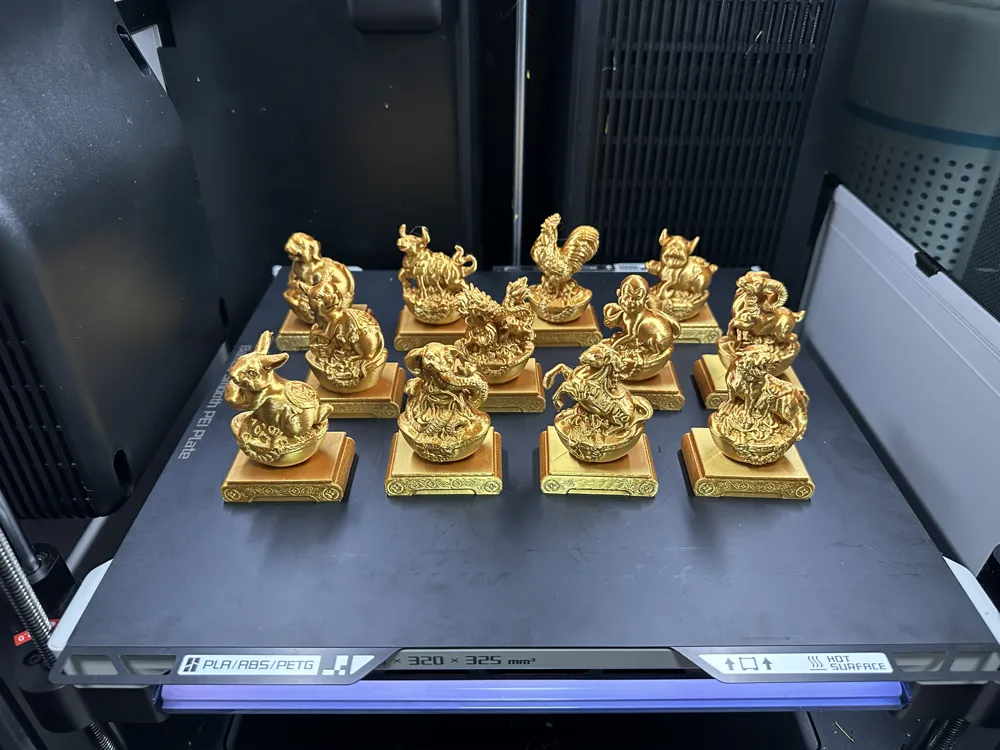 Lucky Chinese Zodiac Ornaments (includes individual profile) - Free 3D ...