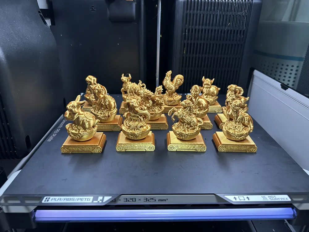 Lucky Chinese Zodiac Ornaments (includes individual profile) - Free 3D ...