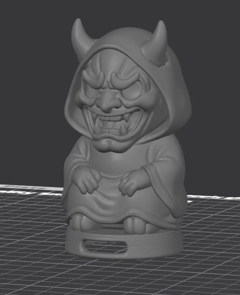 Haunted Oni Spirit Statue – 3D Printable by SirPrintZAlot MakerWorld ...