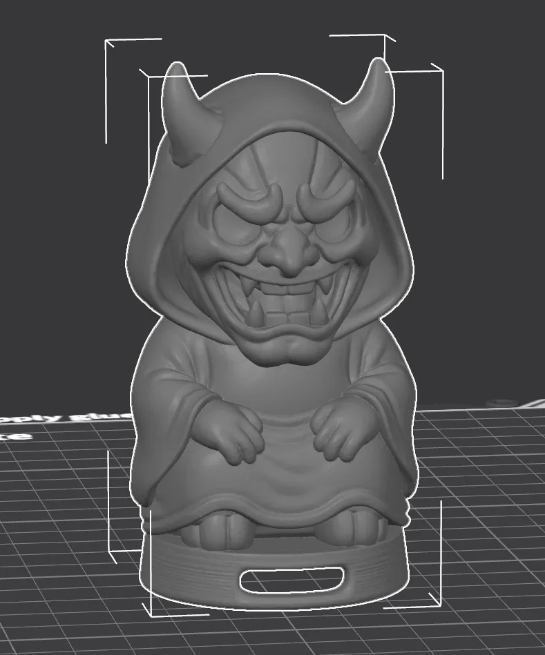 Haunted Oni Spirit Statue – 3D Printable by SirPrintZAlot MakerWorld ...