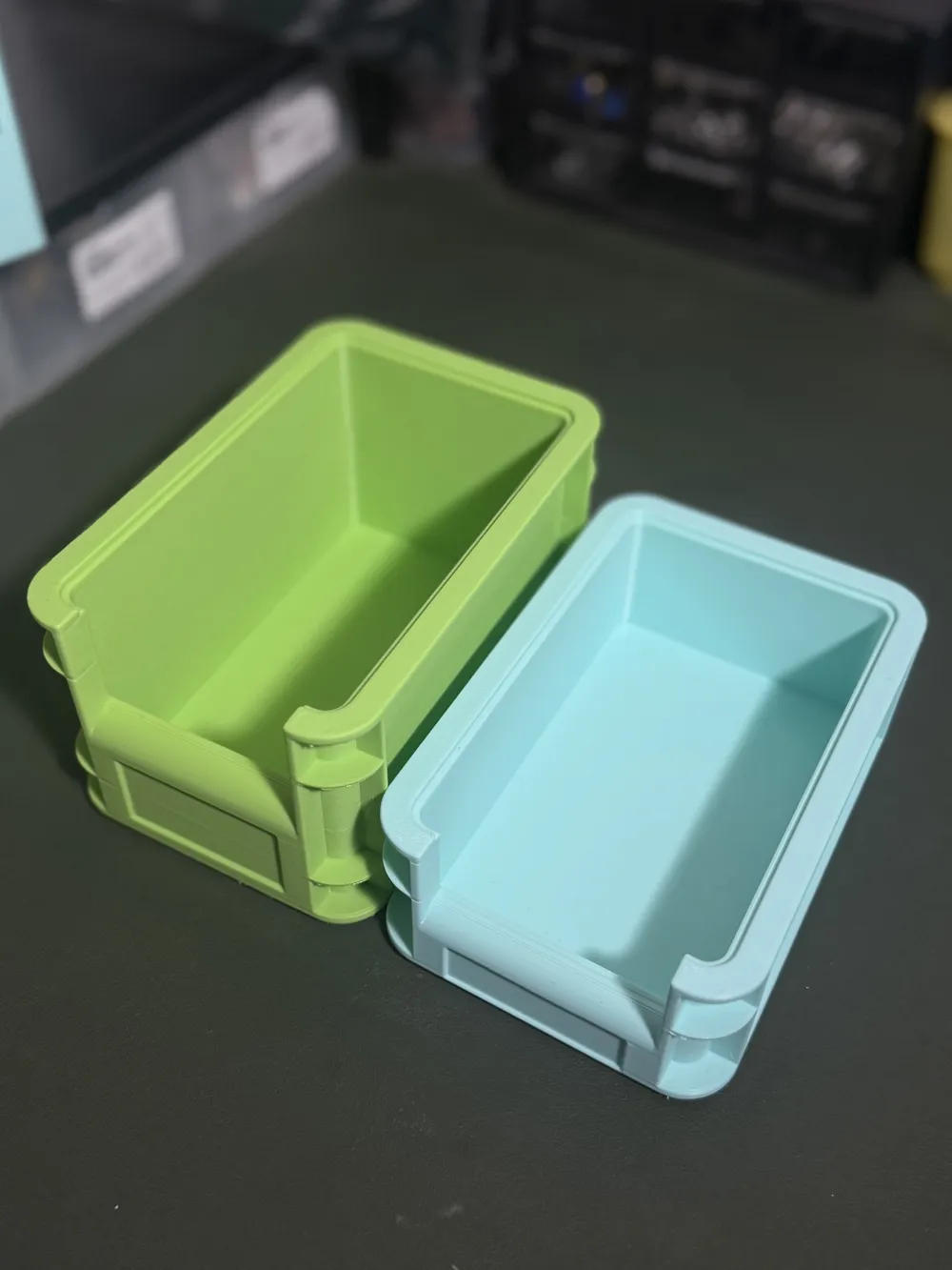 Modular Storage Solution: Stackable Organizer Set with Freely Adjustable Dividers - Free 3D ...