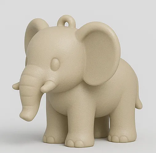 Elephant Keychain by hyperZ MakerWorld: Download Free 3D Models