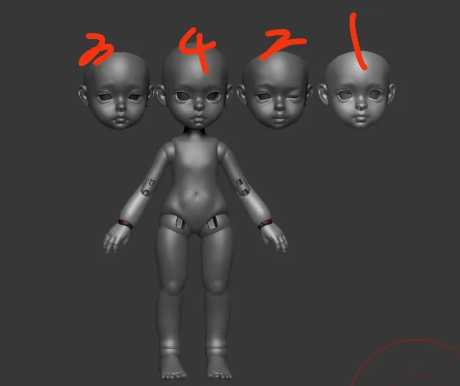 Homemade BJD by 桑桑 MakerWorld: Download Free 3D Models