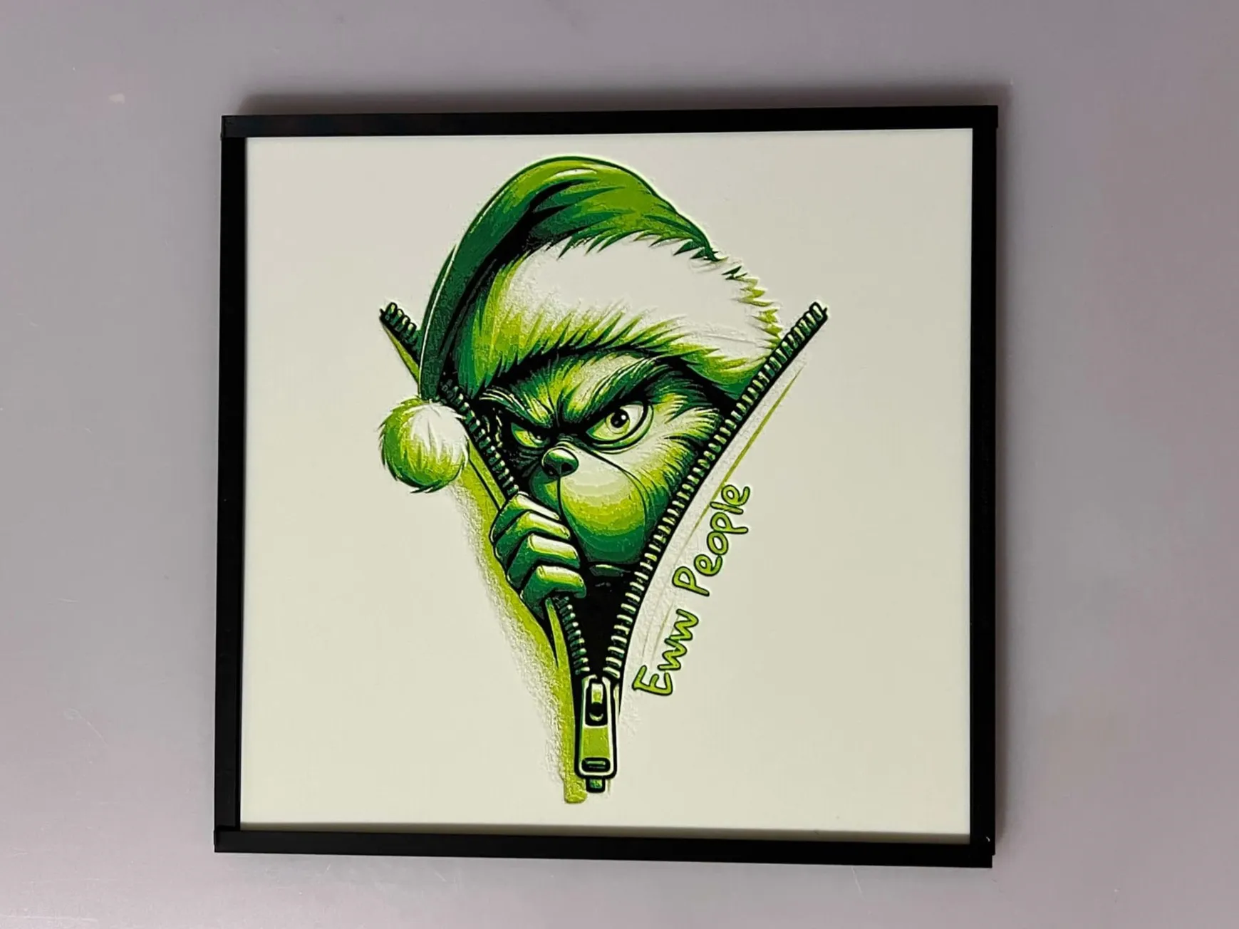 Nezuko Framed Cutout, Demon Slayer Bookmark - Free 3D Print Model ...