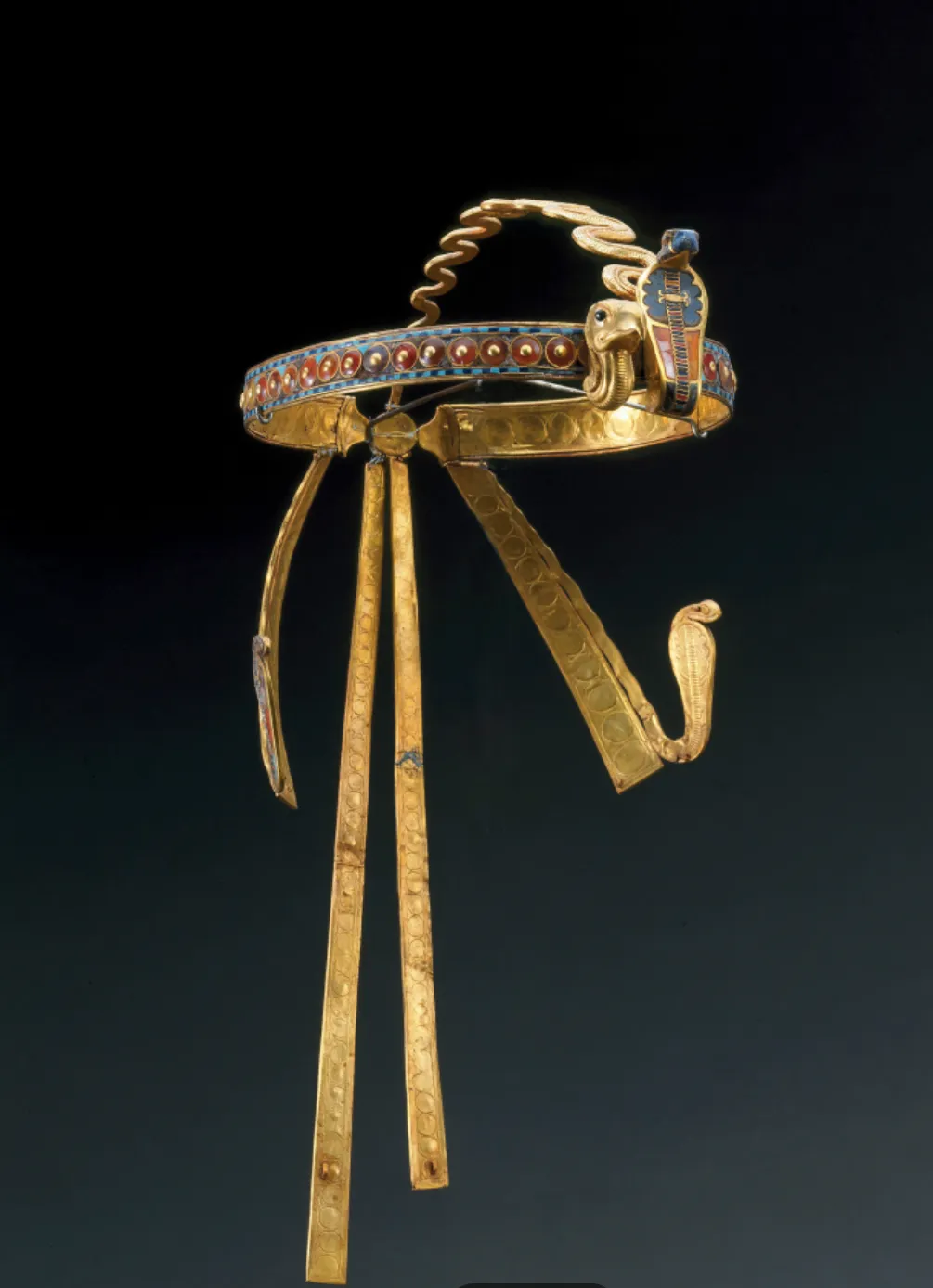 Tutankhamun Cat Crown and Bastet Protective Shield Necklace - Free 3D ...