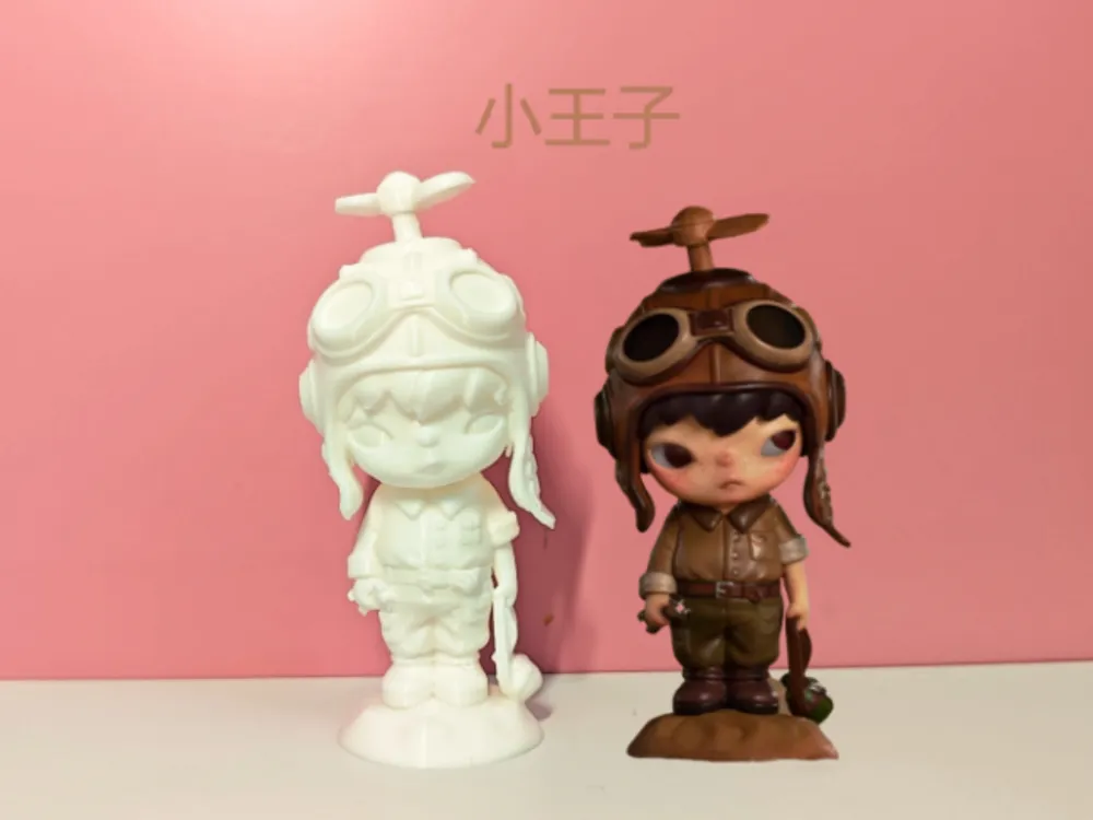 The Little Prince Pilot - Free 3D Print Model - MakerWorld
