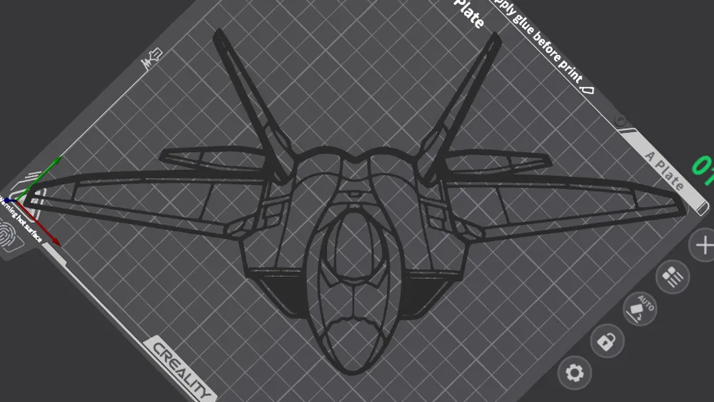 F-22 Raptor Angle Wall Art by Teo_211 MakerWorld: Download Free 3D Models