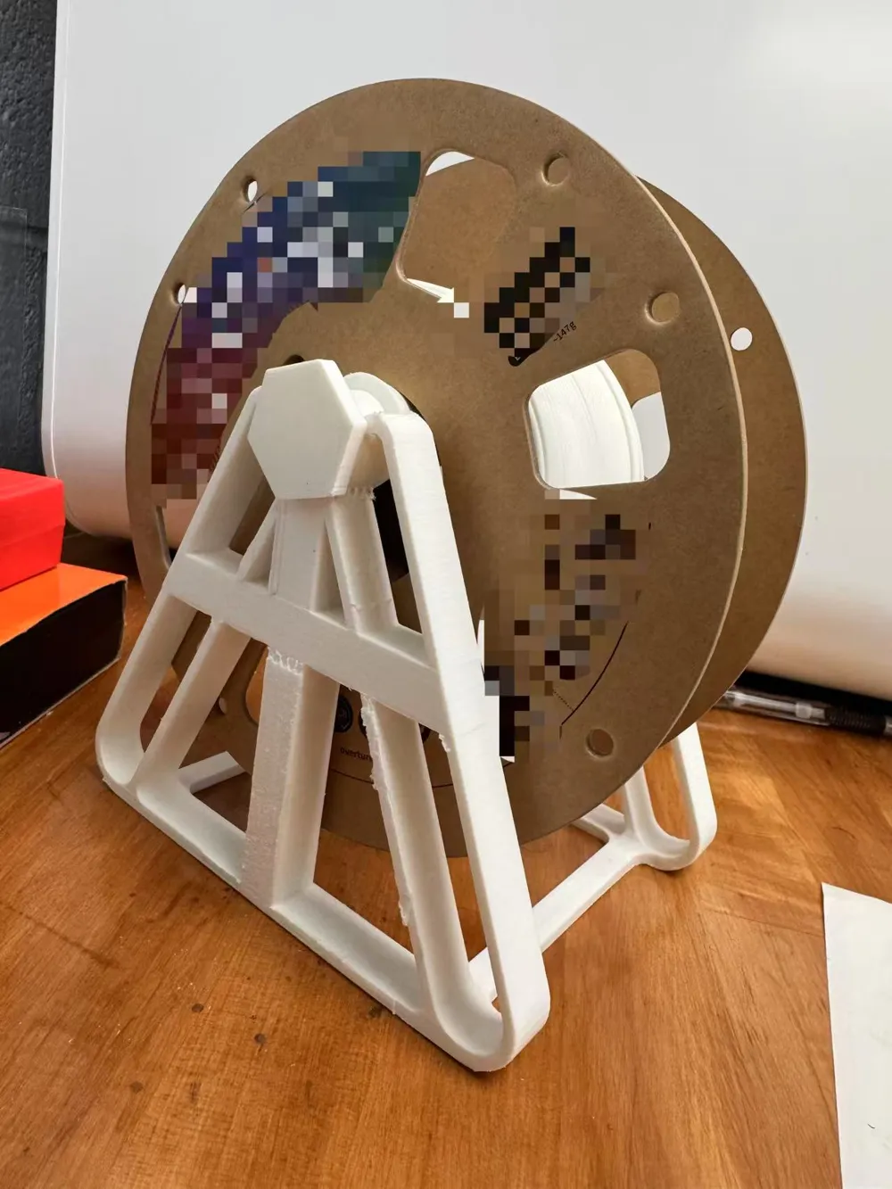 Filament Spool Stand Holder - Free 3D Print Model - MakerWorld