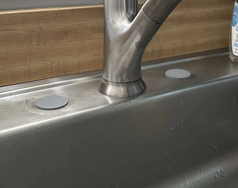 Kitchen sink hole cover (35mm) - Free 3D Print Model - MakerWorld