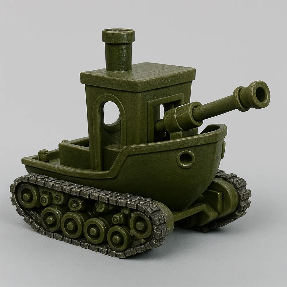 Benchy Tank - Free 3D Print Model - MakerWorld