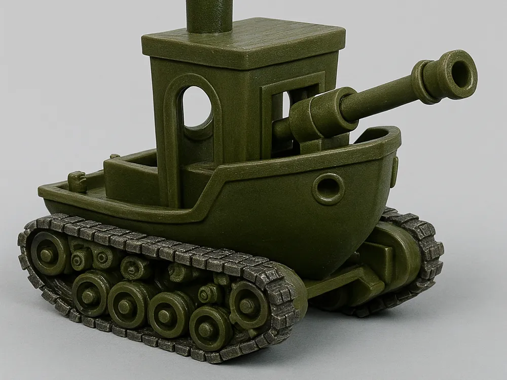 Benchy Tank - Free 3D Print Model - MakerWorld