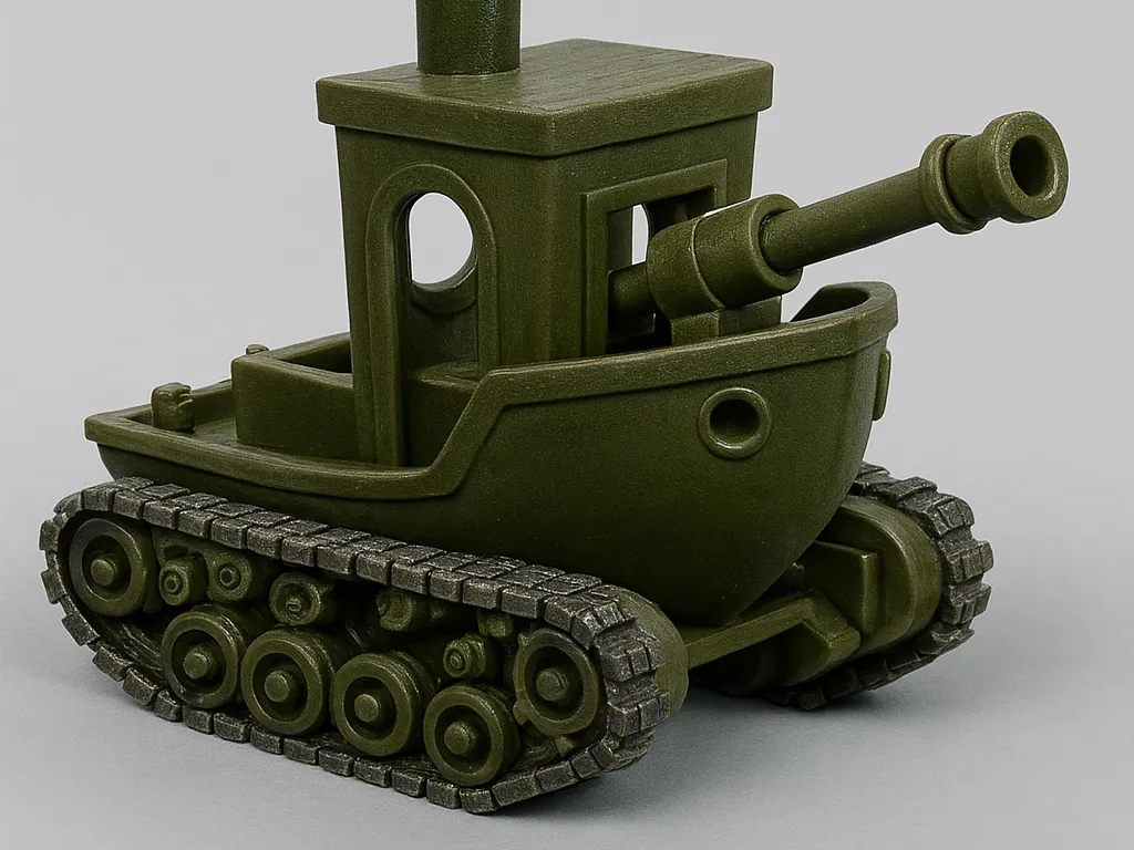 Benchy Tank - Free 3D Print Model - MakerWorld