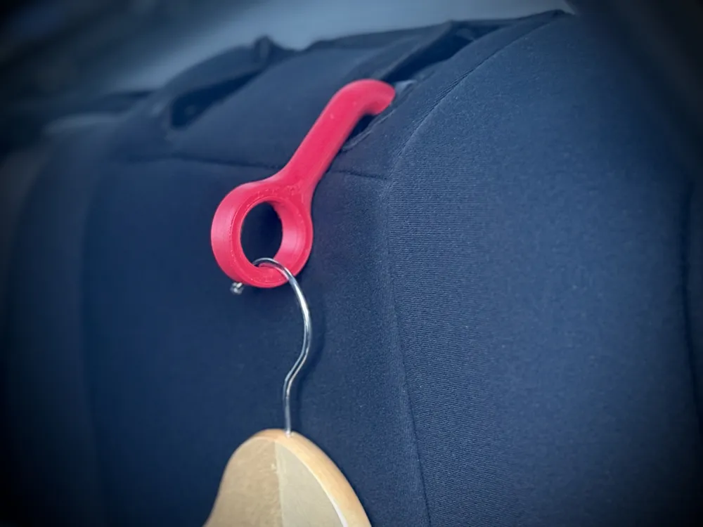 Headrest Post Hanger Loop by vidision MakerWorld: Download Free 3D Models