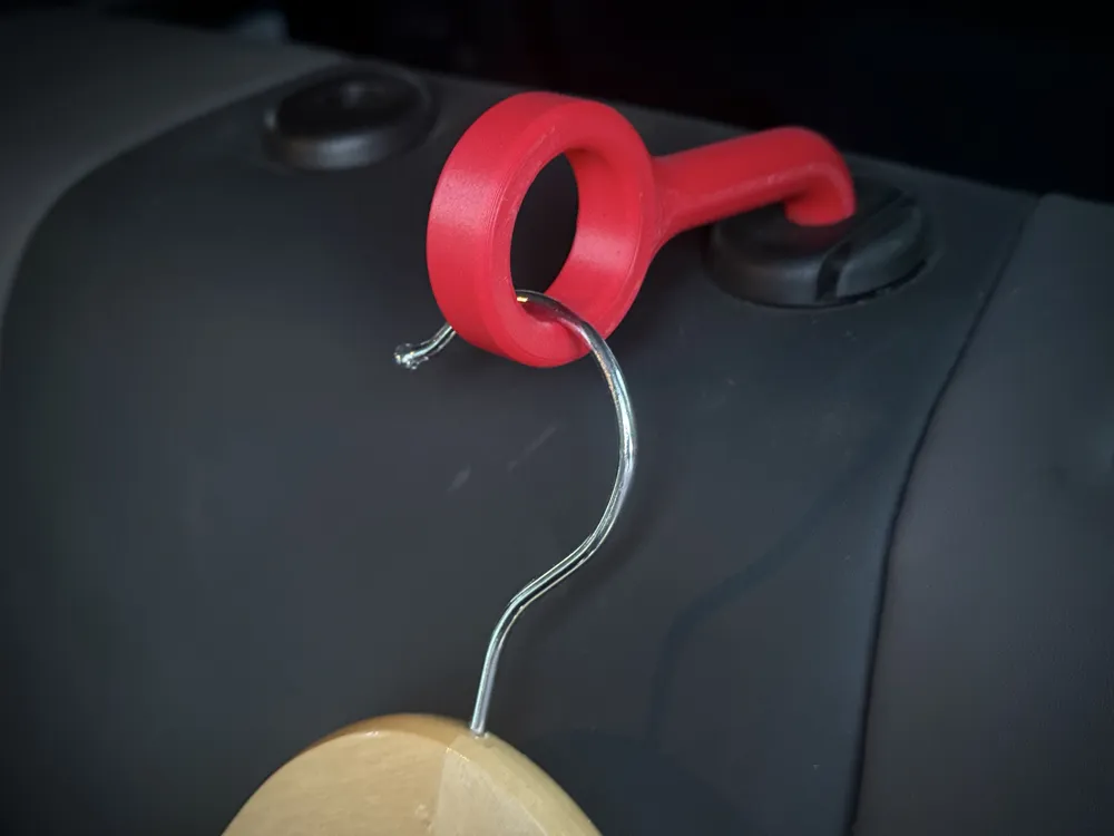 Headrest Post Hanger Loop by vidision MakerWorld: Download Free 3D Models