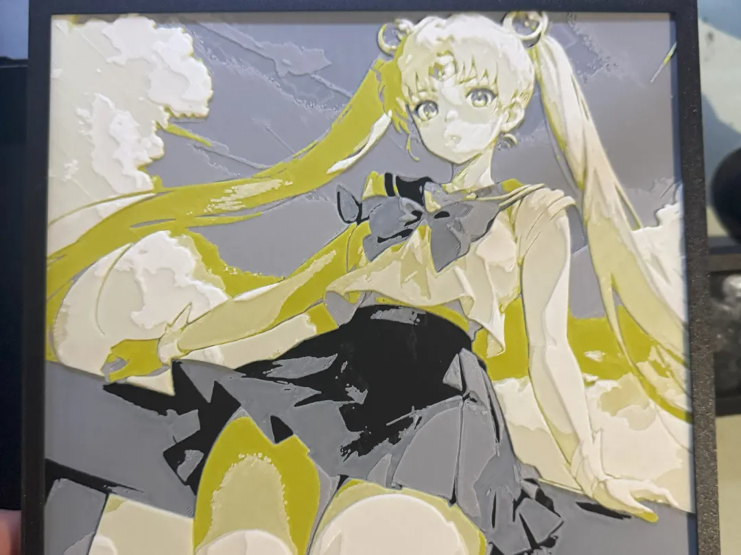 Sailor Moon al Sol - Modelo de impresión 3D gratuito - MakerWorld