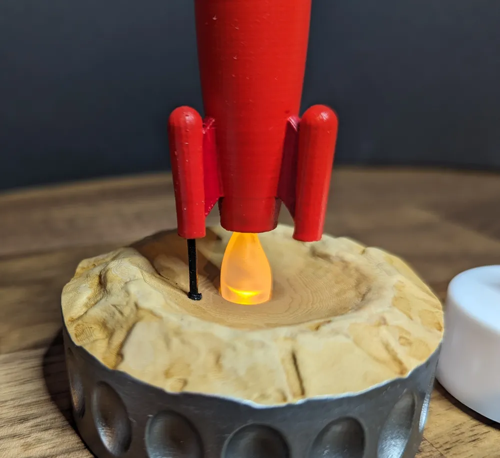 Blast Off! The electric tea light rocket by DrKronos MakerWorld ...
