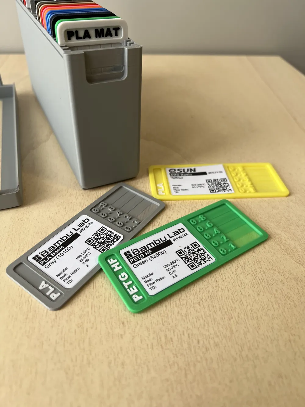 Filament Sample Card - Free 3D Print Model - MakerWorld