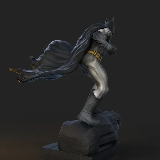 Batman estatue by chillcreator MakerWorld: Download Free 3D Models