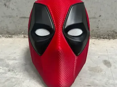 Deadpool mask by chillcreator MakerWorld: Download Free 3D Models