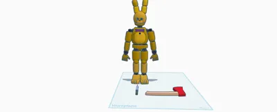 Springbonnie Action Figure by Xeno_Fletch_Business MakerWorld: Download ...