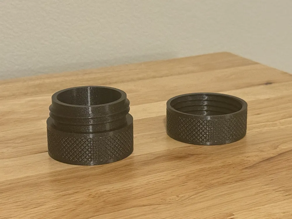 Knurled Twist Container by Future3dprintingCo MakerWorld: Download Free ...