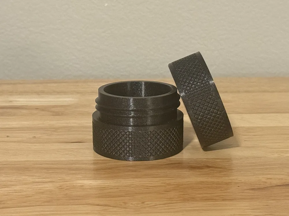 Knurled Twist Container by Future3dprintingCo MakerWorld: Download Free ...
