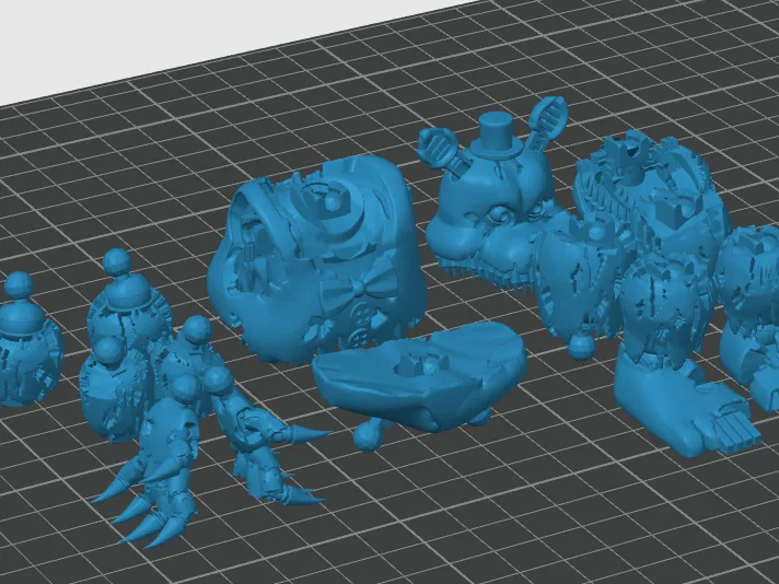 fnaf 4 nightmare funko action figure - Free 3D Print Model - MakerWorld