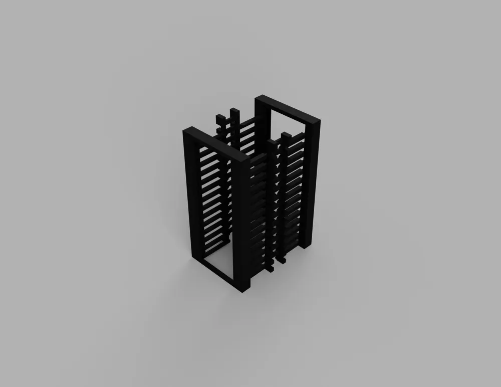 IKEA Alex - Cabinet 10 inch Rack Doble Sided by SmartArrow MakerWorld ...