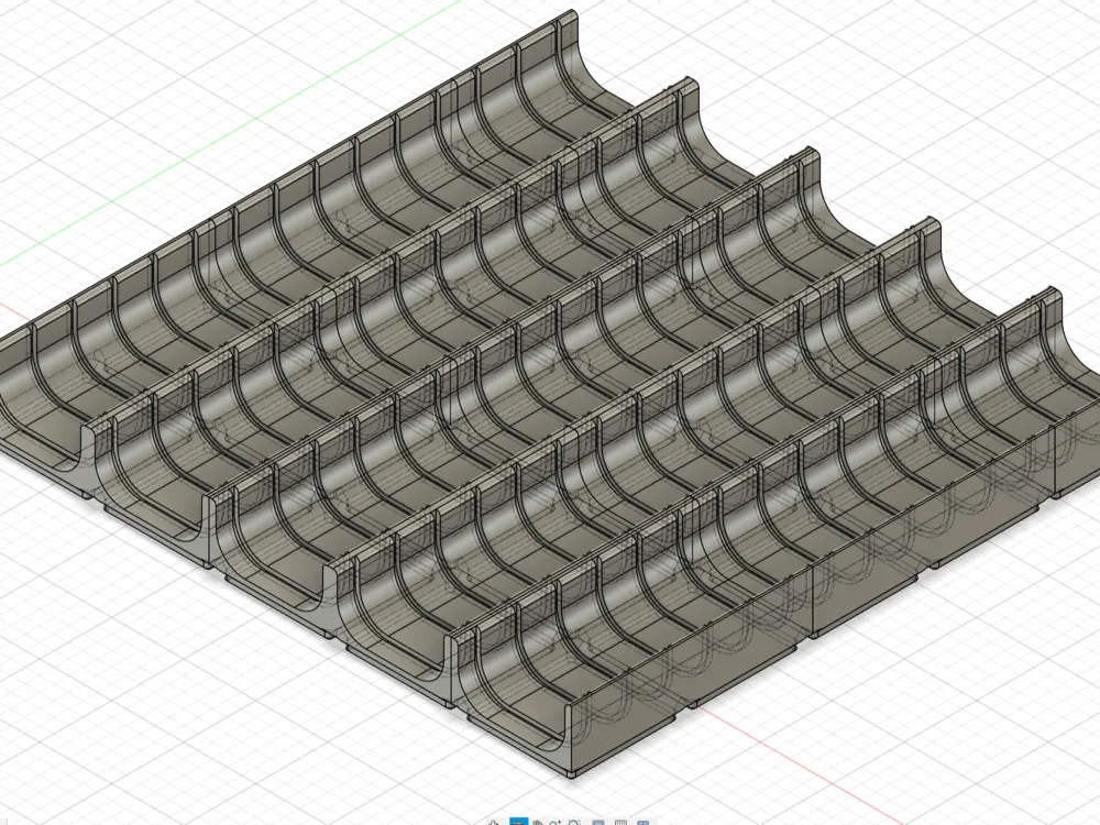 Gridfinity Mulden / Troughs - Free 3D Print Model - MakerWorld