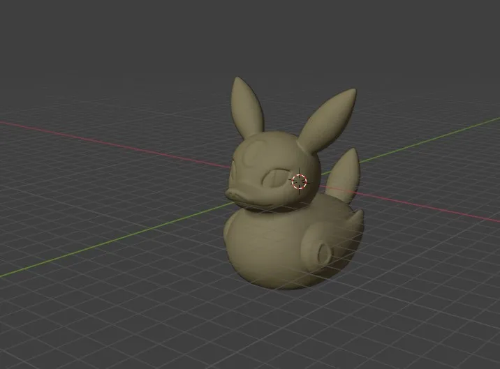 Umbreon duck by user_2433834215 MakerWorld: Download Free 3D Models