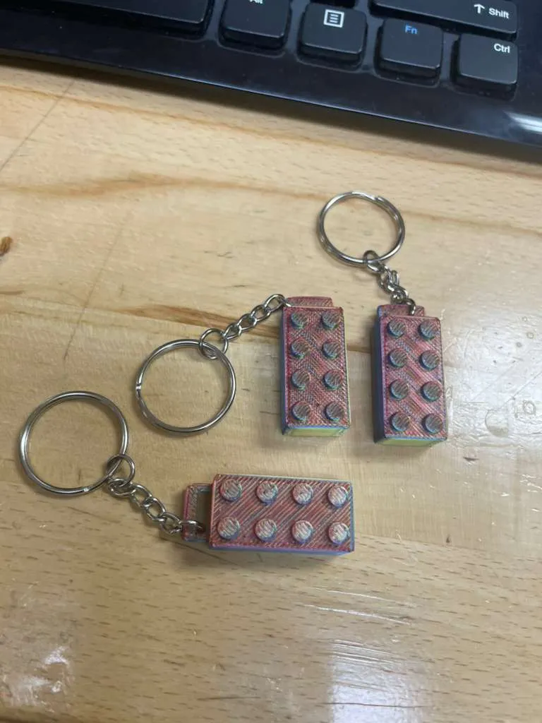 Brick Keychain! by Pranav's Prints MakerWorld: Download Free 3D Models