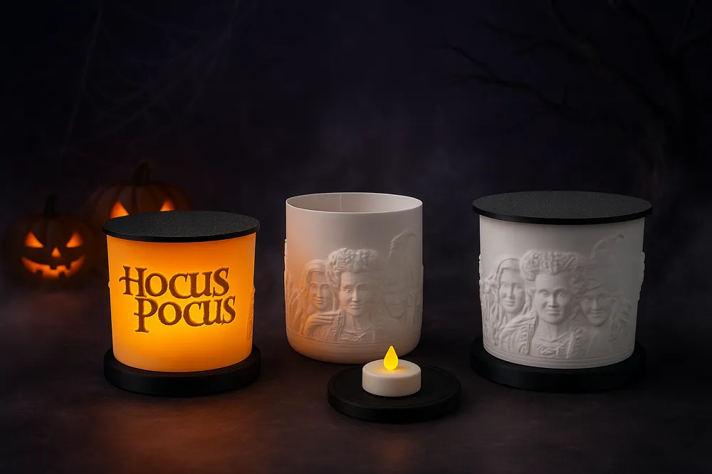 Sanderson Sisters Lithophane Cylinder - Free 3D Print Model - MakerWorld