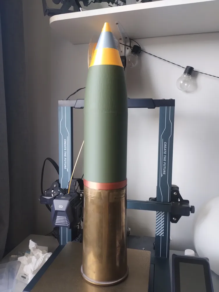 95mm British howitzer round by user_2137219399 MakerWorld: Download ...