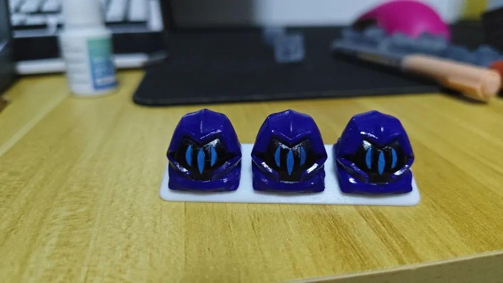 Valorant Phantom Keycap - Free 3D Print Model - MakerWorld