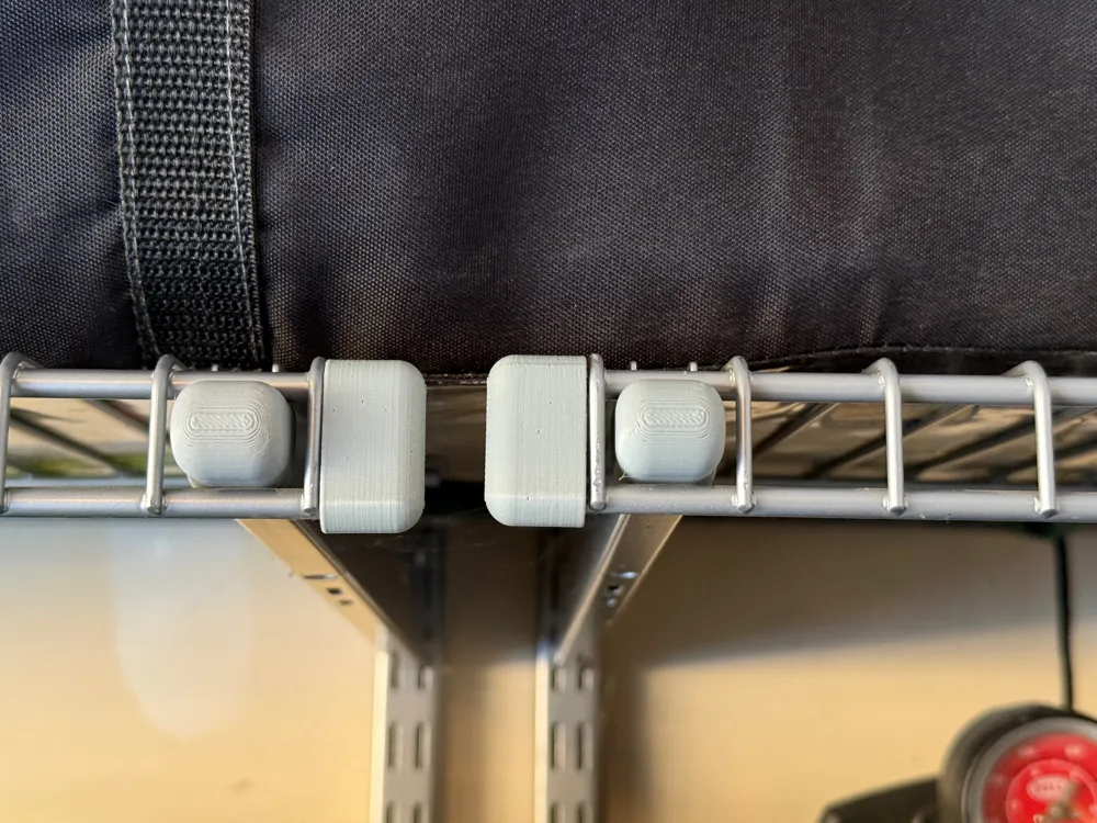 Rubbermaid FastTrack Shelf Edge Covers - Free 3D Print Model - MakerWorld