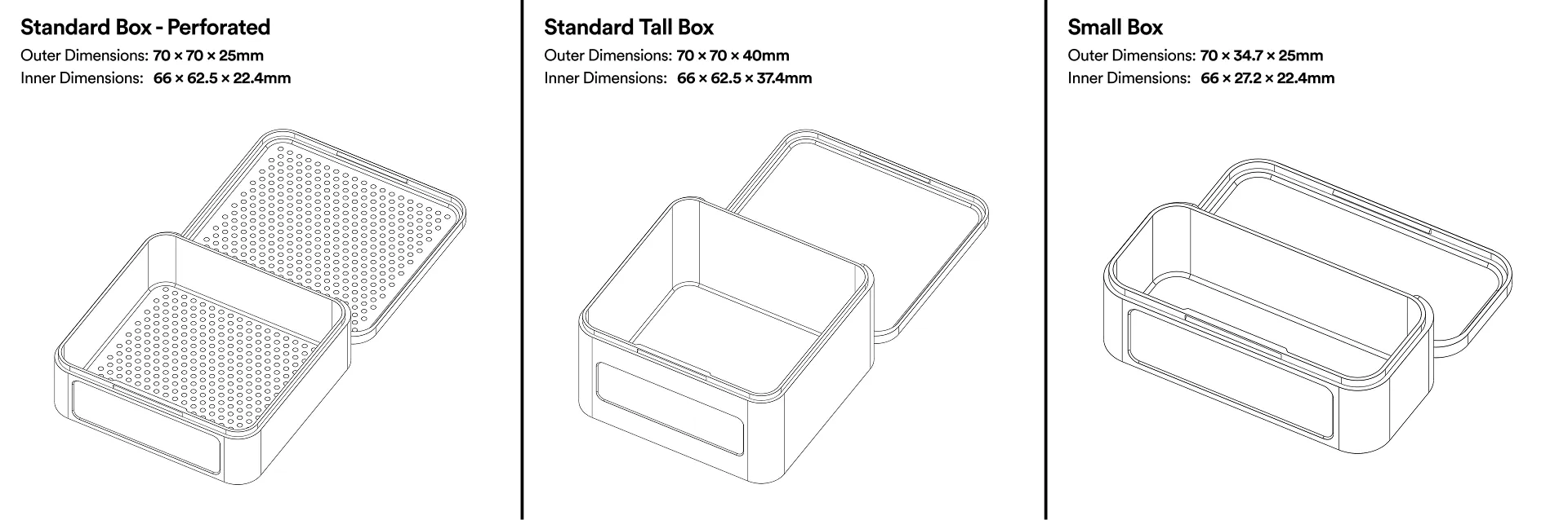 Clamshell Box - 20+ Variants - 33gr Filament - Free 3D Print Model ...
