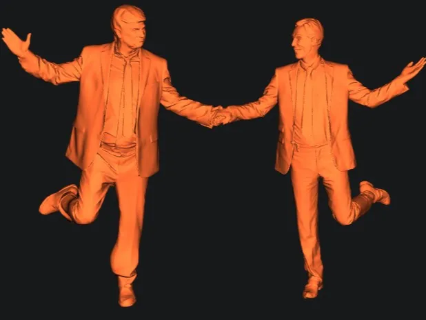 Trump & Epstein - 'Best Friends Forever' Statue - Free 3D Print Model ...