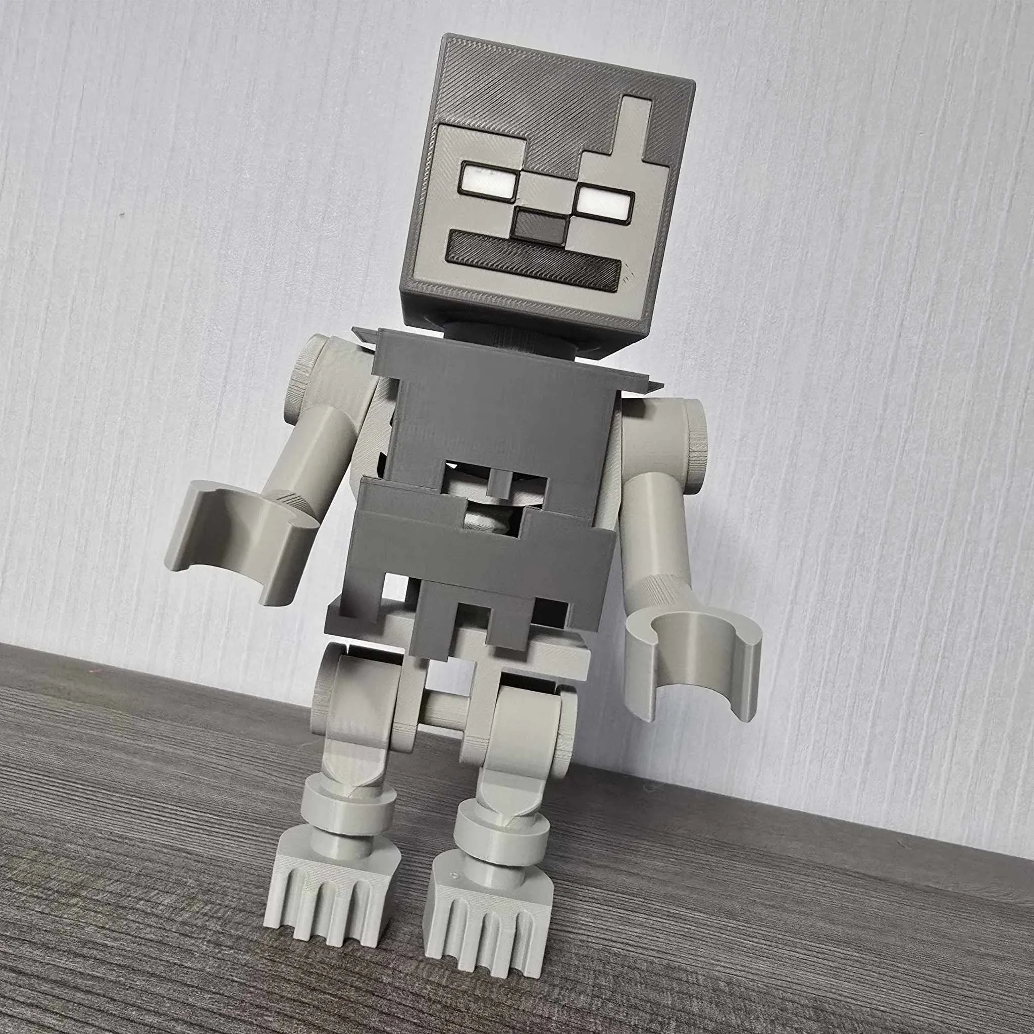 Skeleton Stray - Minecraft * 500% ~21cm - Free 3D Print Model - MakerWorld