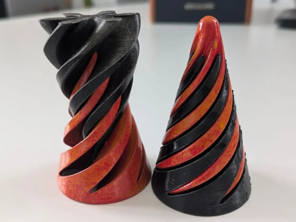 SPIRAL CONE FIDGET TOY by MistaaB MakerWorld: Download Free 3D Models