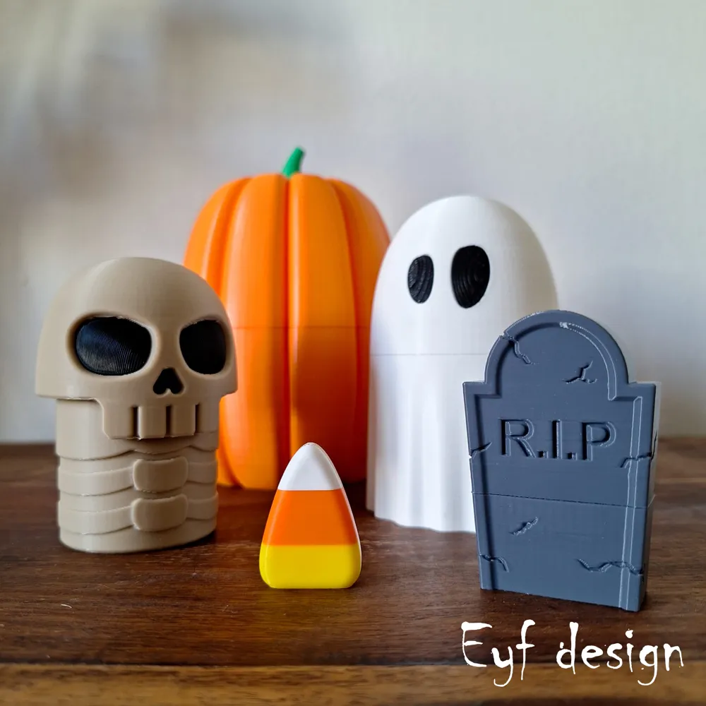 Halloween Matriyoshka Doll by Eyf_design MakerWorld: Download Free 3D ...