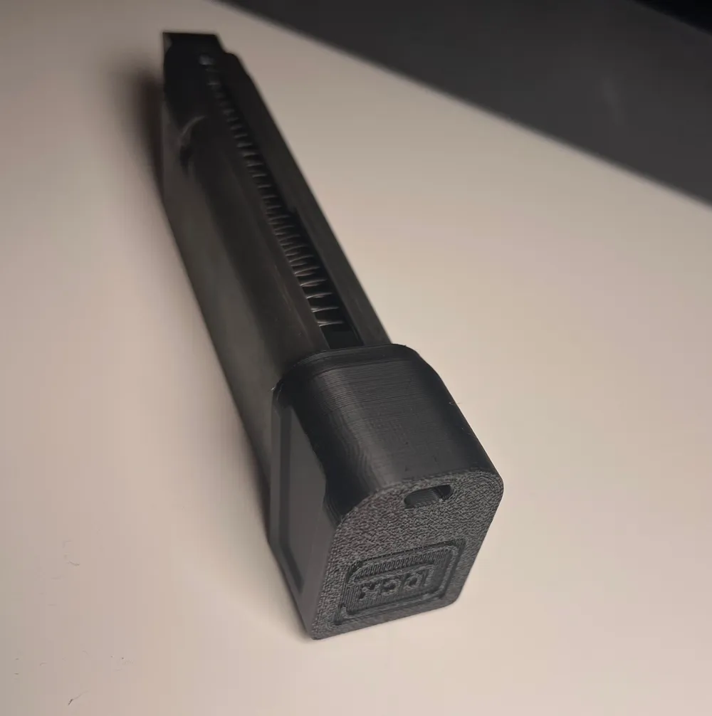 Glock 19x Tokyo Marui and We Magazine Floor Plate by Fox Customs ...