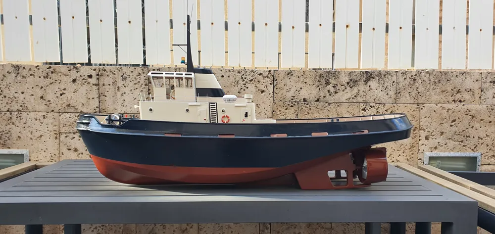 1.2m RC Harbour Tugboat Harbour - Free 3D Print Model - MakerWorld