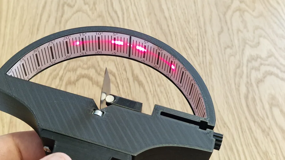 Laser knife goniometer (bevel angle finder) by Toaster_Quorni ...